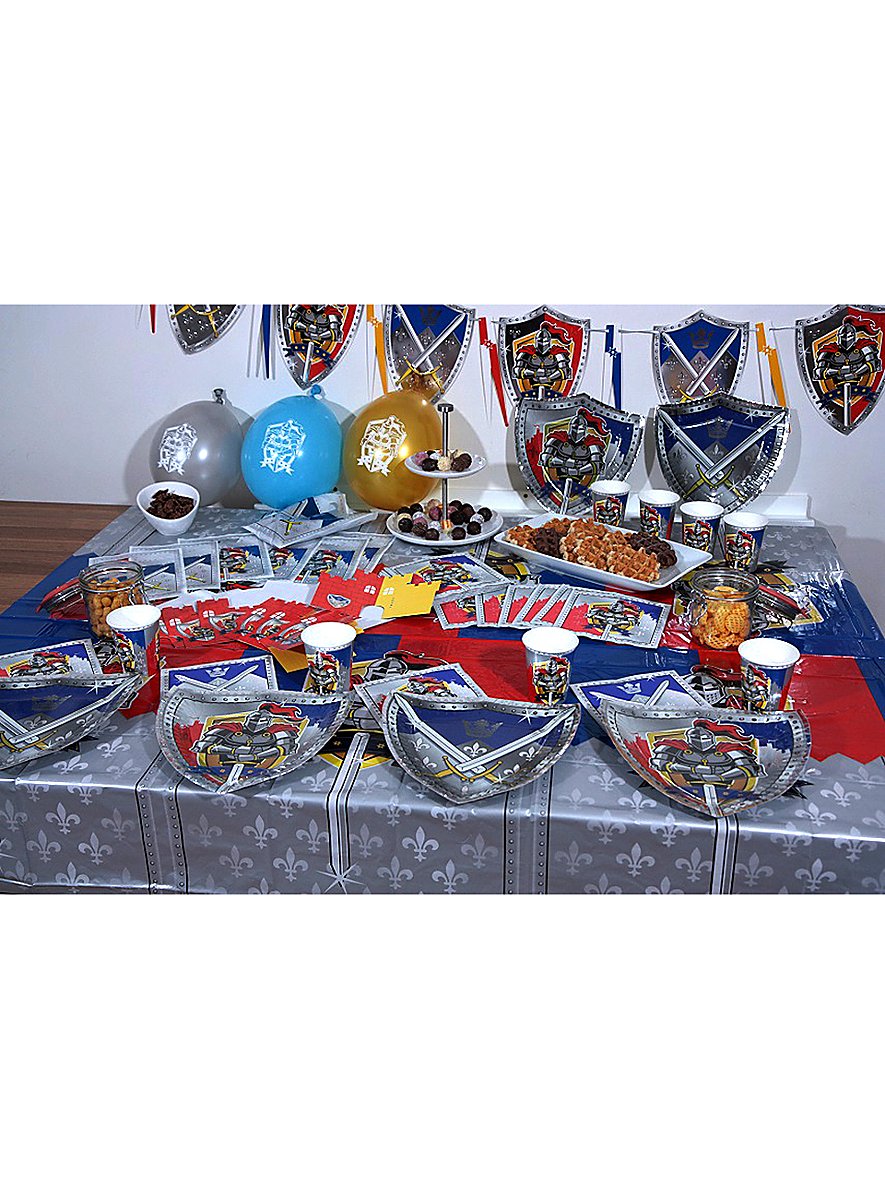 Knight party decoration box 63 pieces - maskworld.com