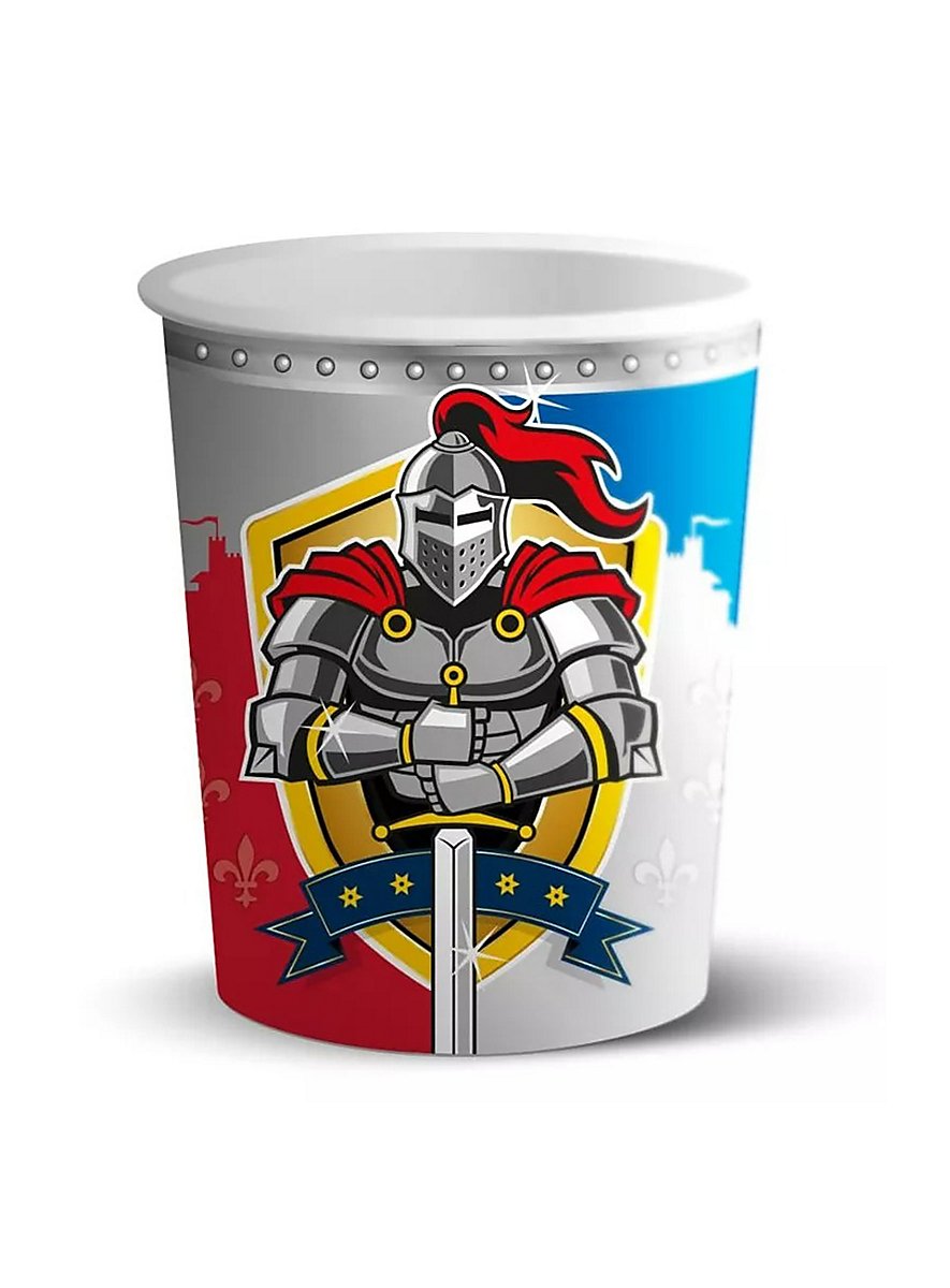 Knight party decoration box 63 pieces - maskworld.com