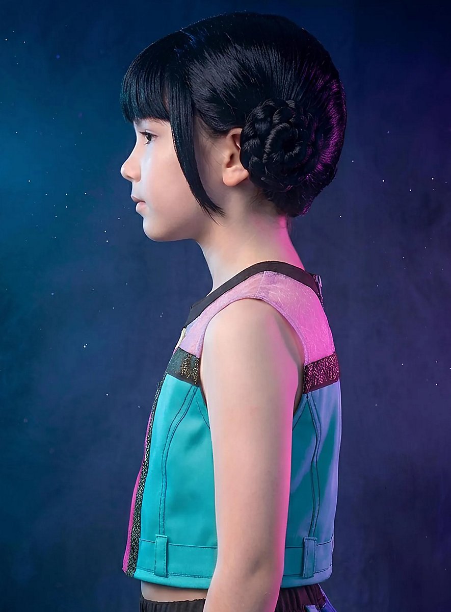 KPop Demon Hunters: peluca Zoey para niños - maskworld.com