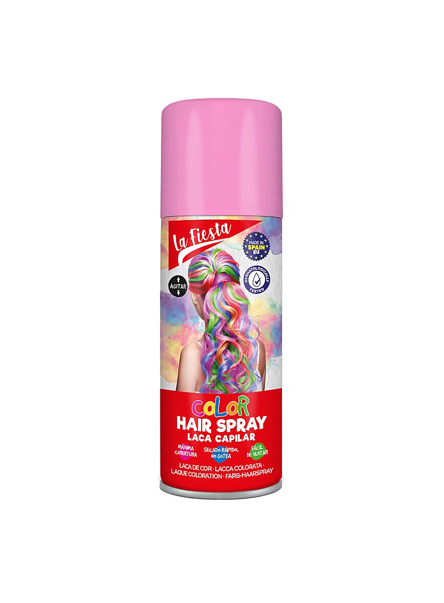 Laque pour cheveux rose - maskworld.com