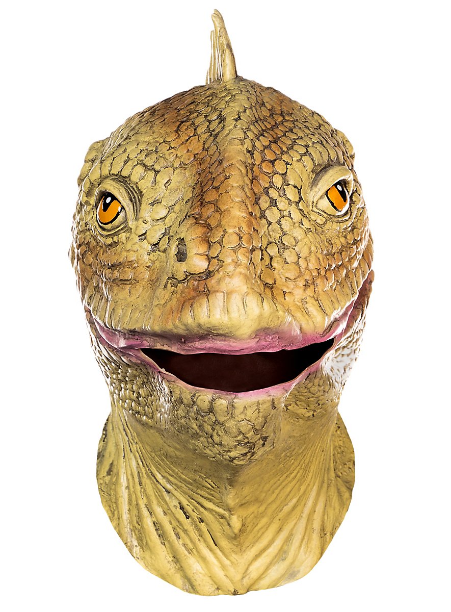 Latex lizard mask - maskworld.com