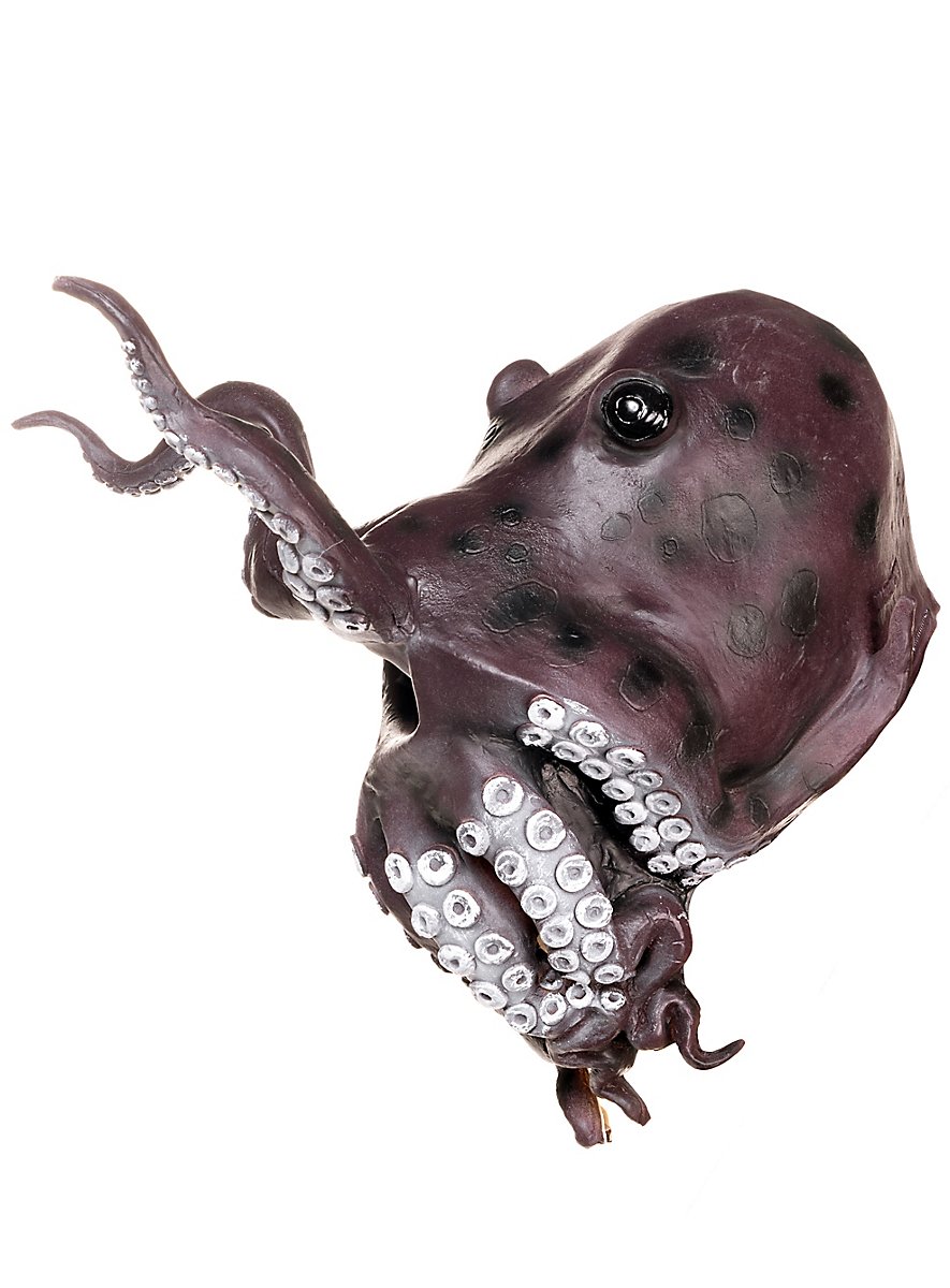 Latex octopus mask - maskworld.com