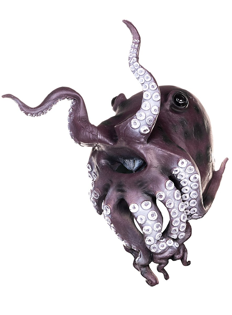 Latex octopus mask - maskworld.com