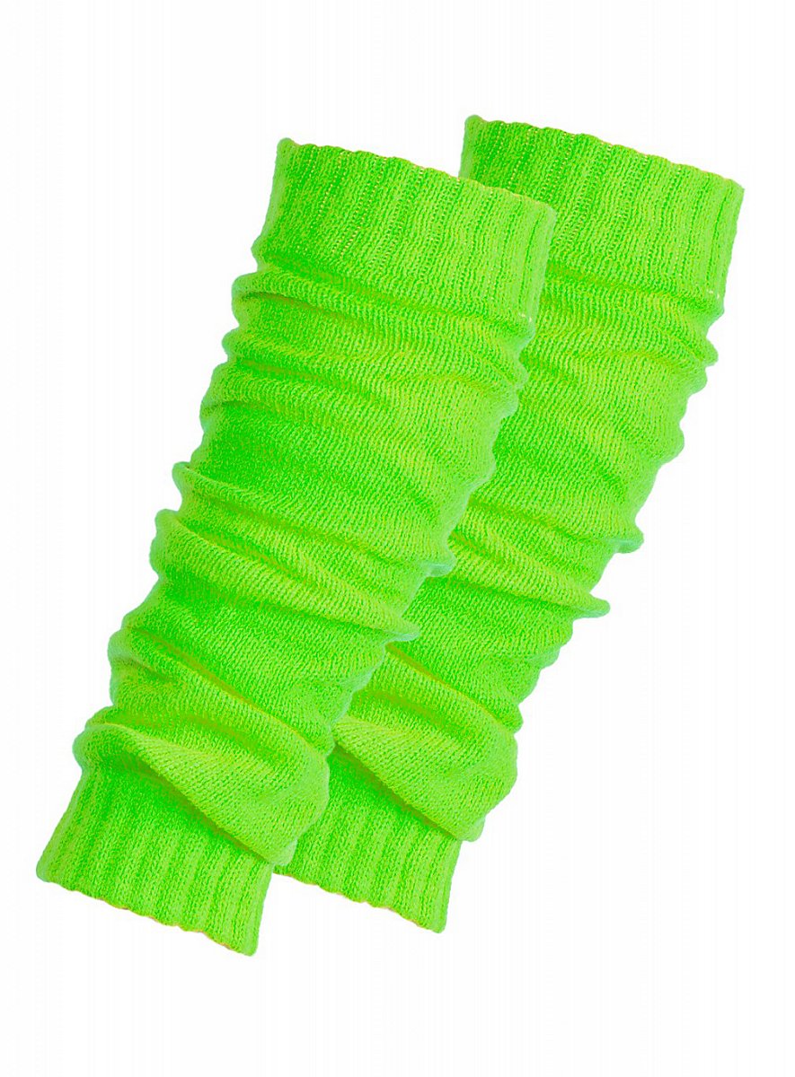 Leg warmer neon green - maskworld.com