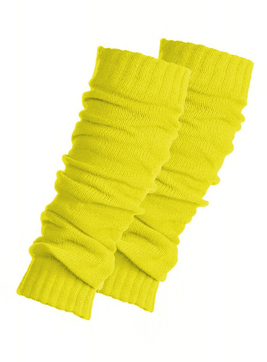 Leg warmer yellow - maskworld.com
