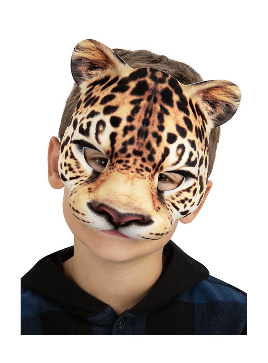Luipaard masker voor kinderen - maskworld.com