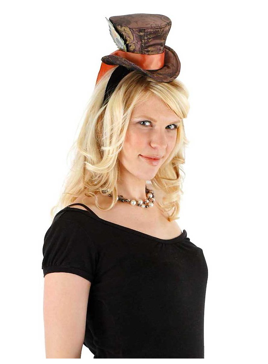 Mad hatter mini top hat - maskworld.com