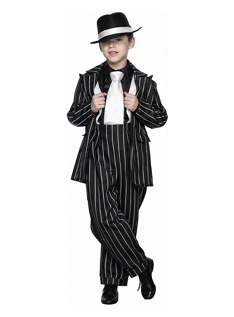 Mafia gangster costume for children - maskworld.com