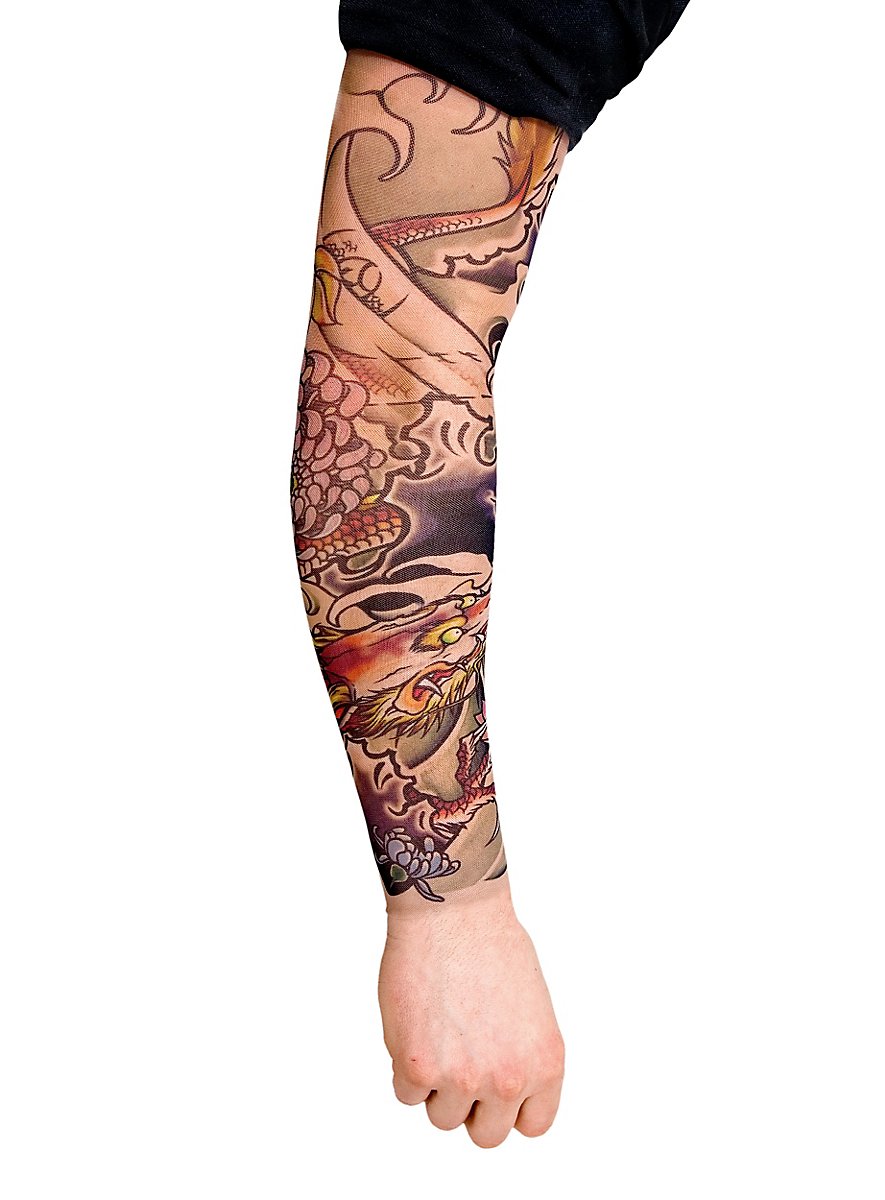 Manga De Tatuaje Dragon Master - maskworld.com