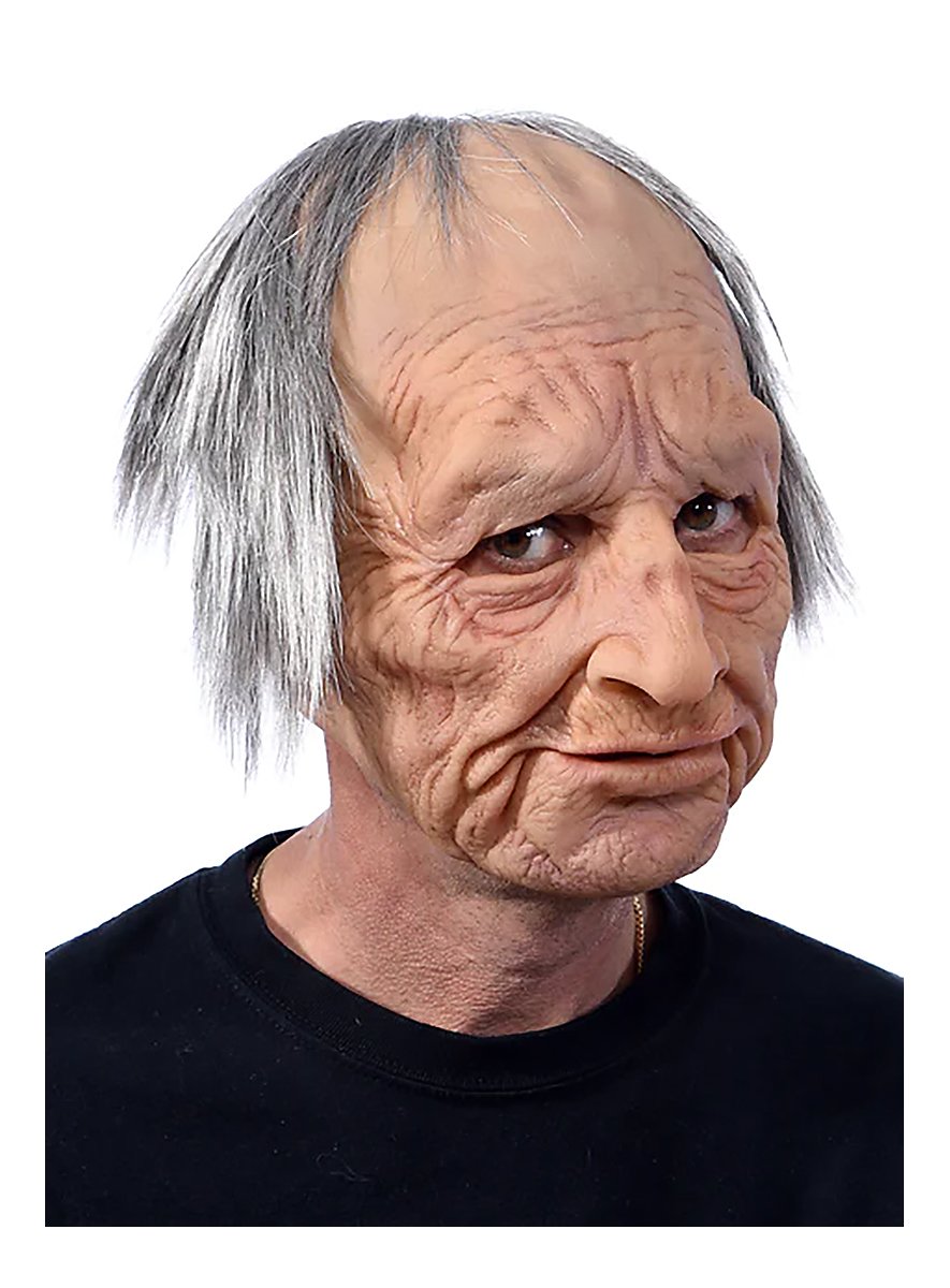 Máscara De Anciano Decrépito De Látex - maskworld.com