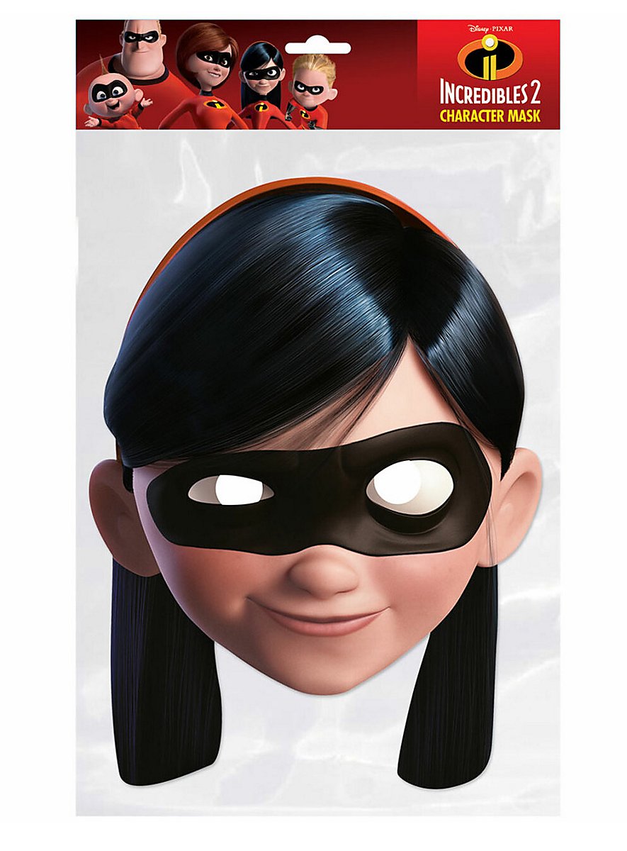 Máscara De Cartón Violet Los Increíbles - maskworld.com