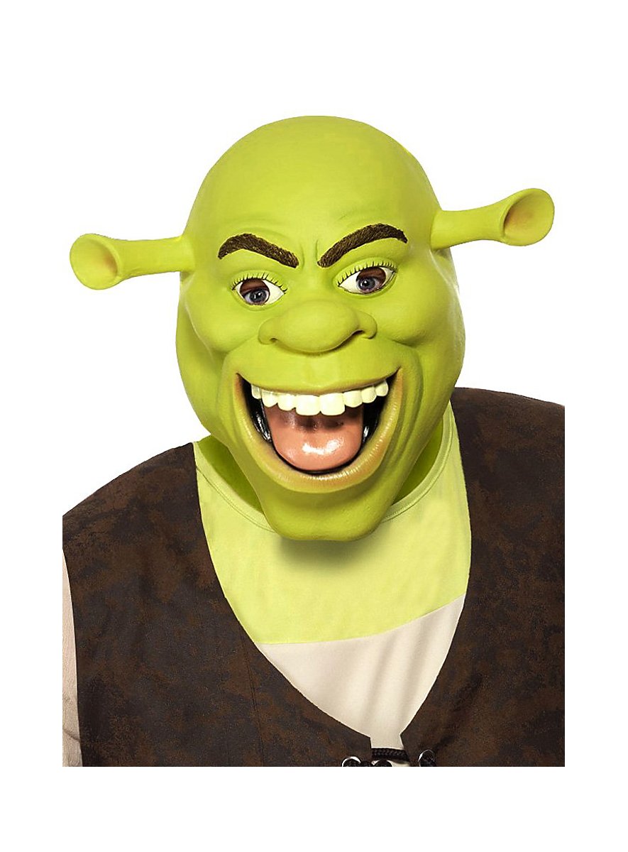 Máscara Original De Shrek De Látex - maskworld.com