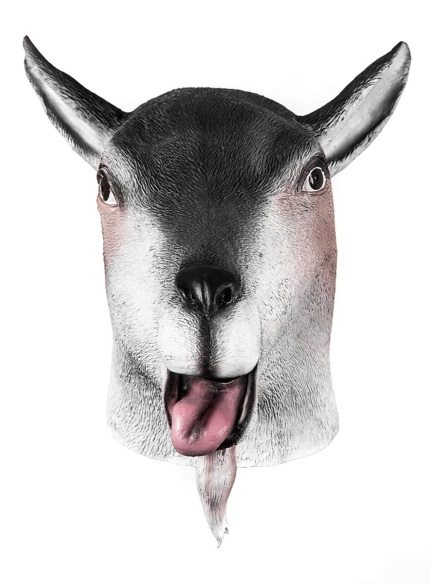 Maschera da capra in lattice - maskworld.com