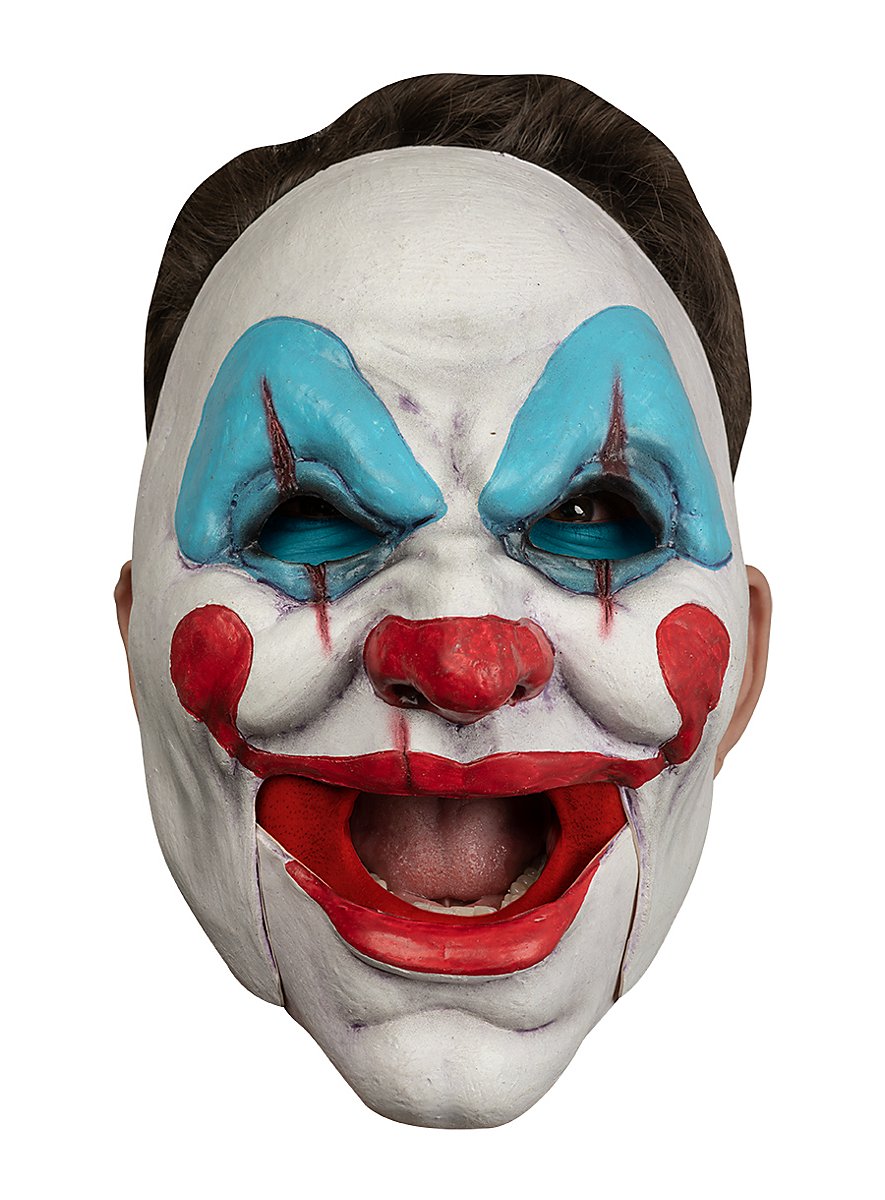 Maschera da clown horror senza mento - maskworld.com