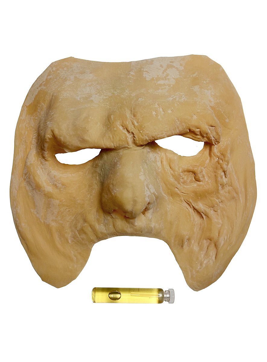 Maschera da zombie in lattice da incollare - maskworld.com