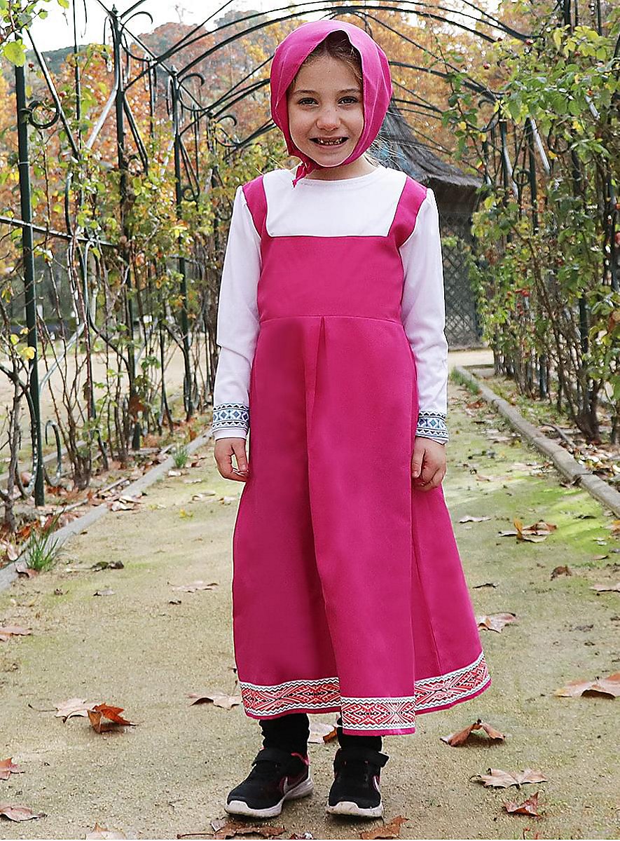 Masha And The Bear - Masha Costume For Children - maskworld.com