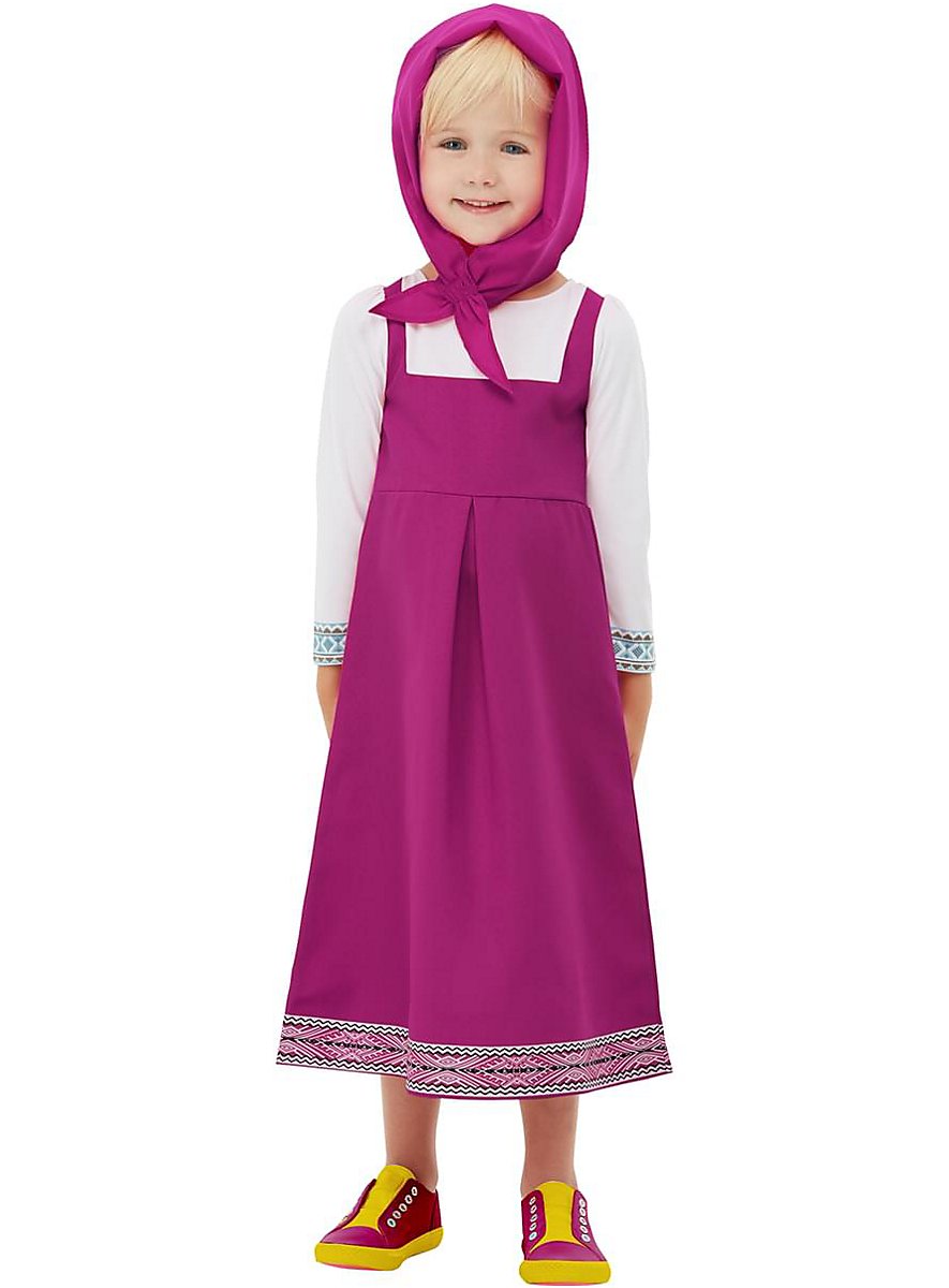 Masha And The Bear - Masha Costume For Children - maskworld.com