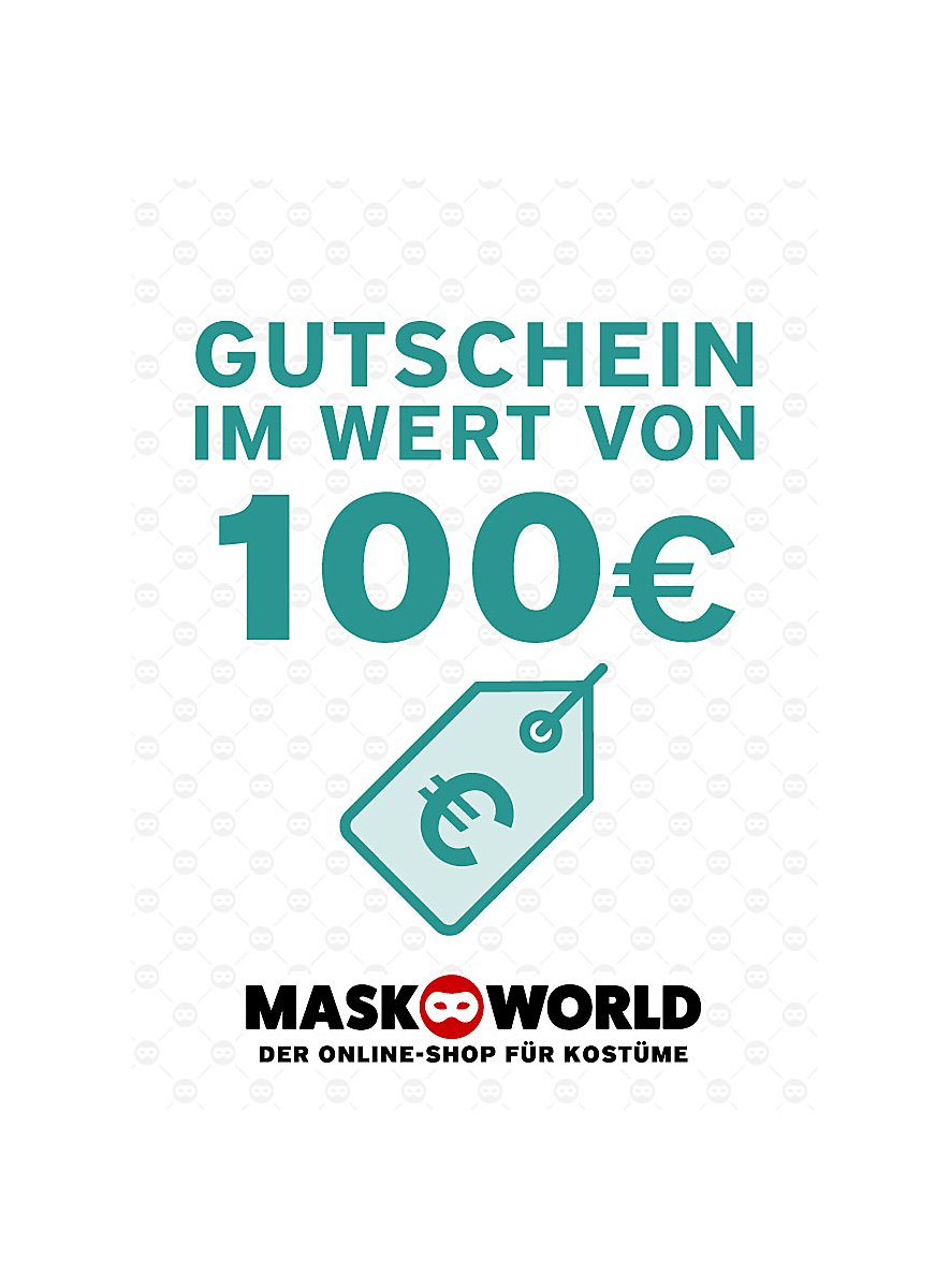 MASKWORLD Cadeaubon 100,- Euro - maskworld.com
