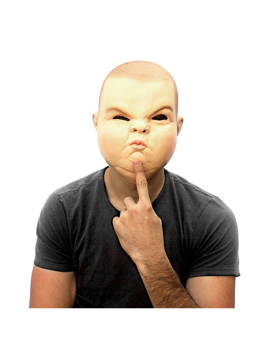 Masque de bébé grognon - maskworld.com