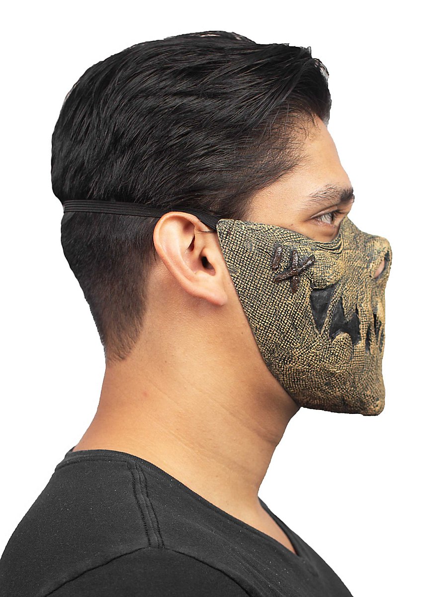 Masque épouvantail muselière - maskworld.com