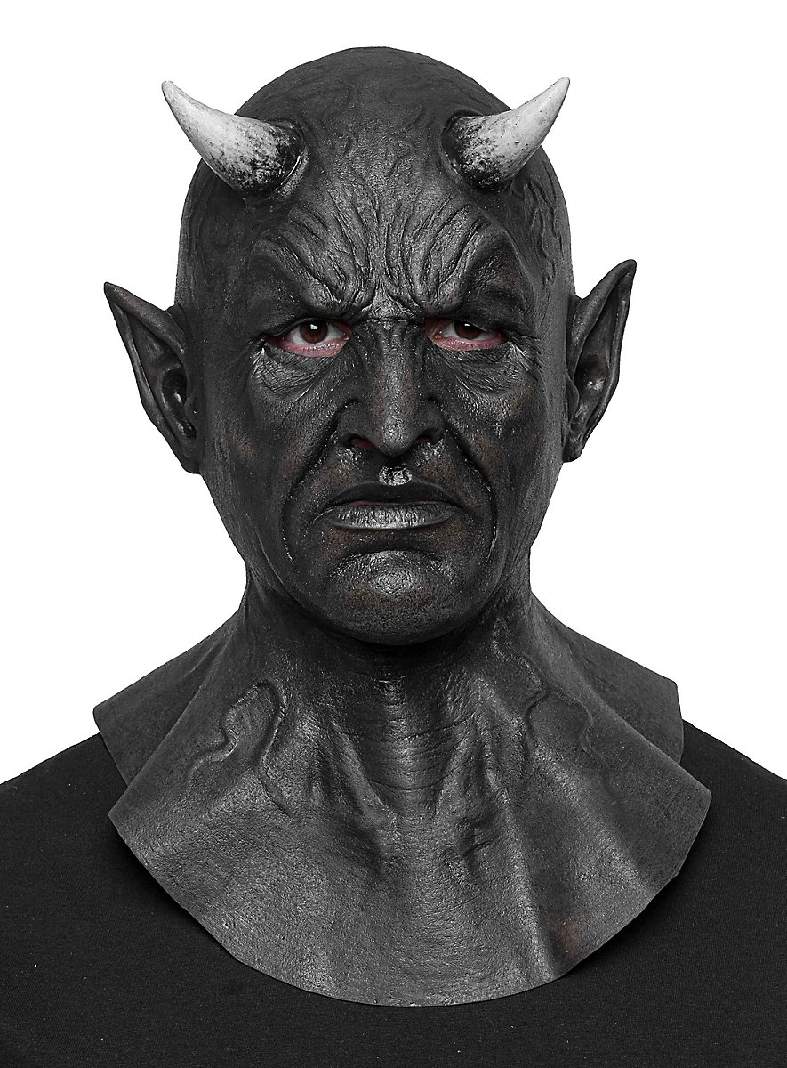 Mephistopheles Latex Hyper Mask - maskworld.com