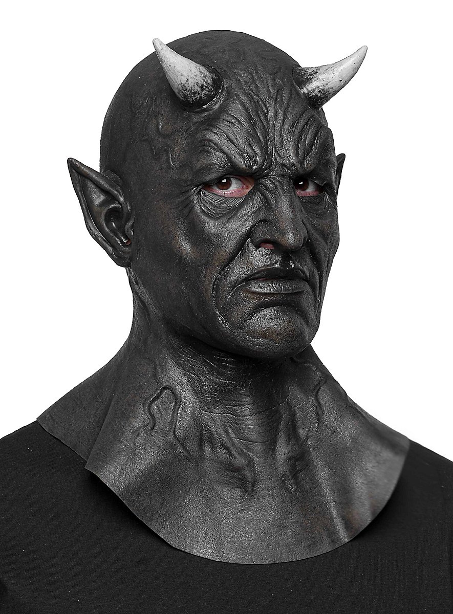 Mephistopheles Latex Hyper Mask - maskworld.com