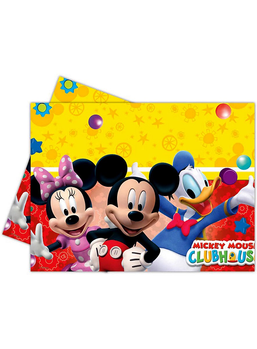 Mickey Mouse Party Table Cloth - maskworld.com