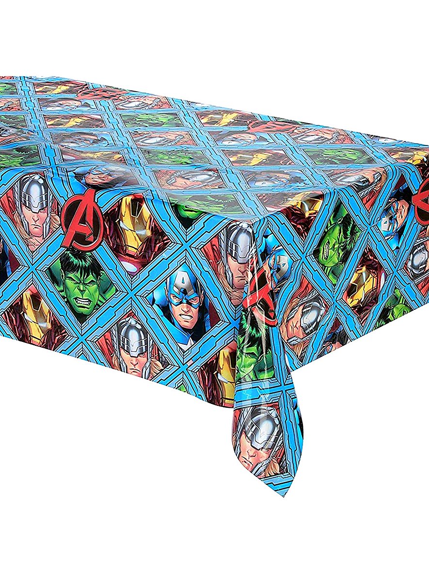 Mighty Avengers party table cloth - maskworld.com