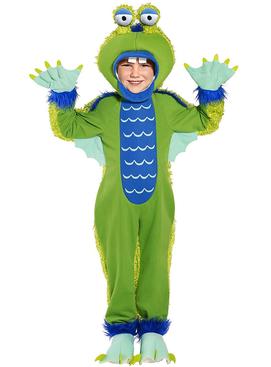 Mini Monster Swamp Lizard Child Costume - maskworld.com