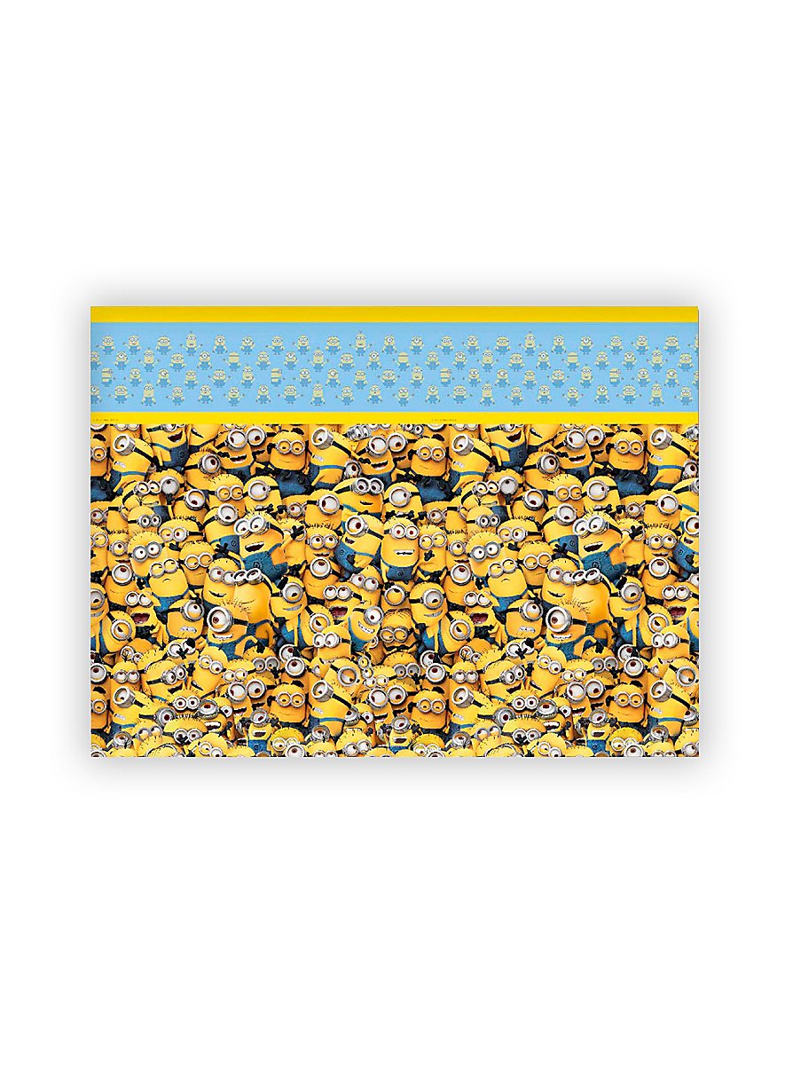 Minions party table cloth - maskworld.com