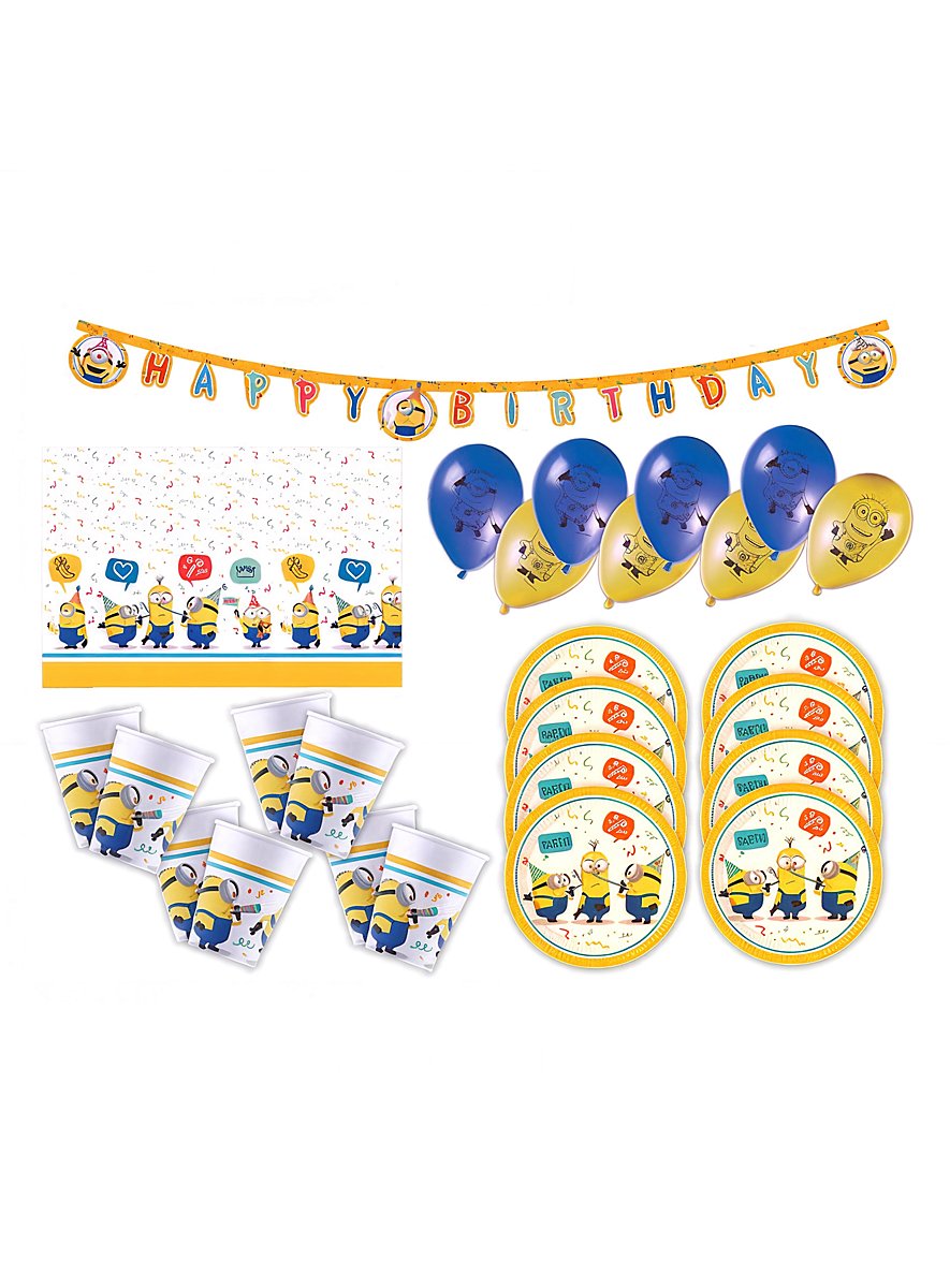 Minions: Rise of Gru – Party box, 46 pieces - maskworld.com
