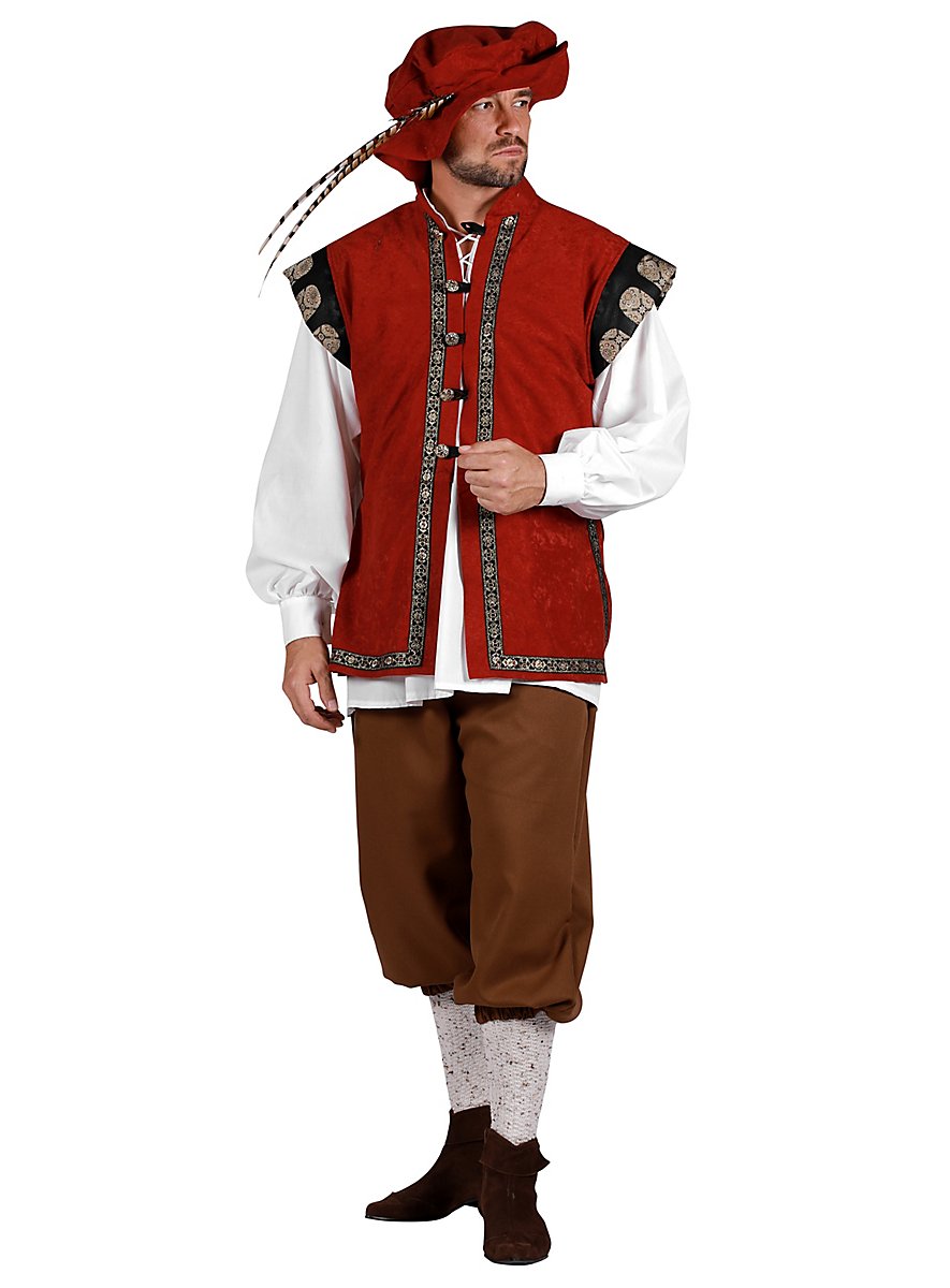 Mittelalterlicher Patrizier Kostüm - maskworld.com