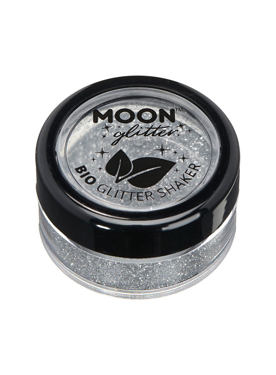 Moon Glitter Organic Glitter Silver - maskworld.com