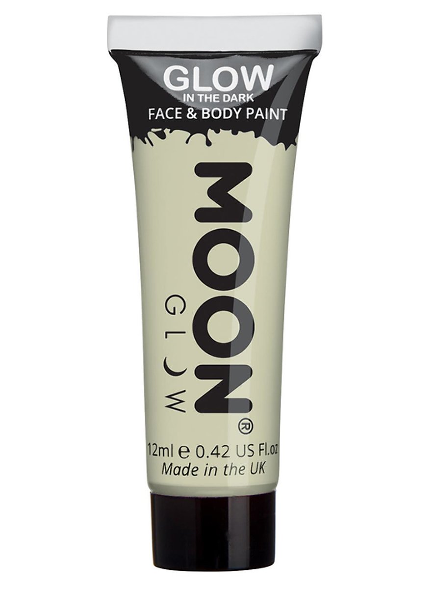 Moon Glow – Glow in the Dark Schminktube klar - maskworld.com