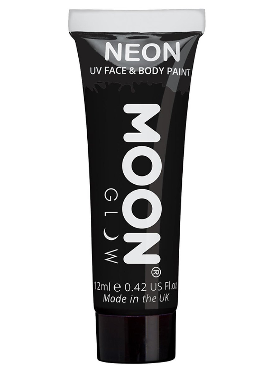 Moon Glow – Intense Neon UV Makeup Tube, black - maskworld.com