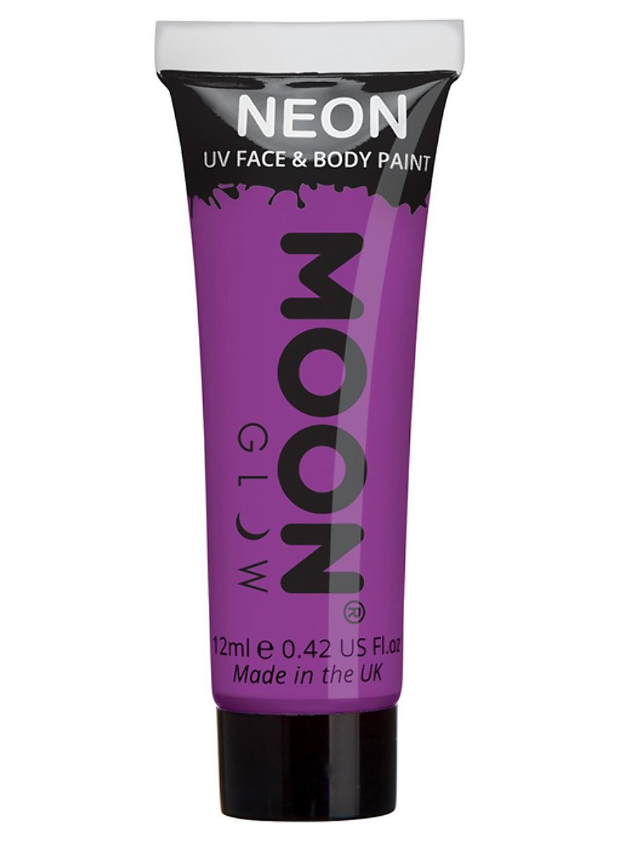 Moon Glow – Intense Neon UV Schminktube lila - maskworld.com