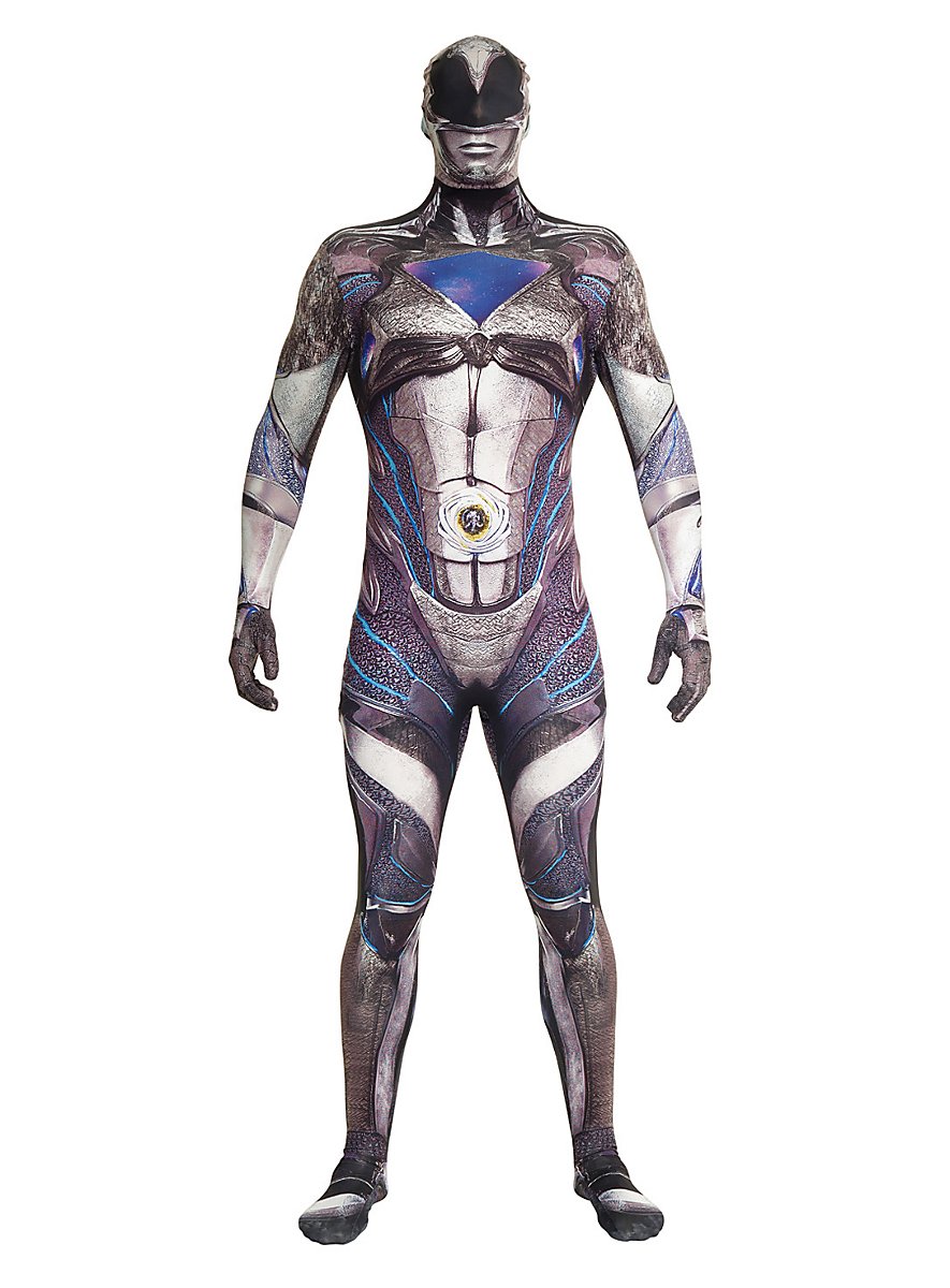 Morphsuit Power Rangers Movie costume nero intero - maskworld.com