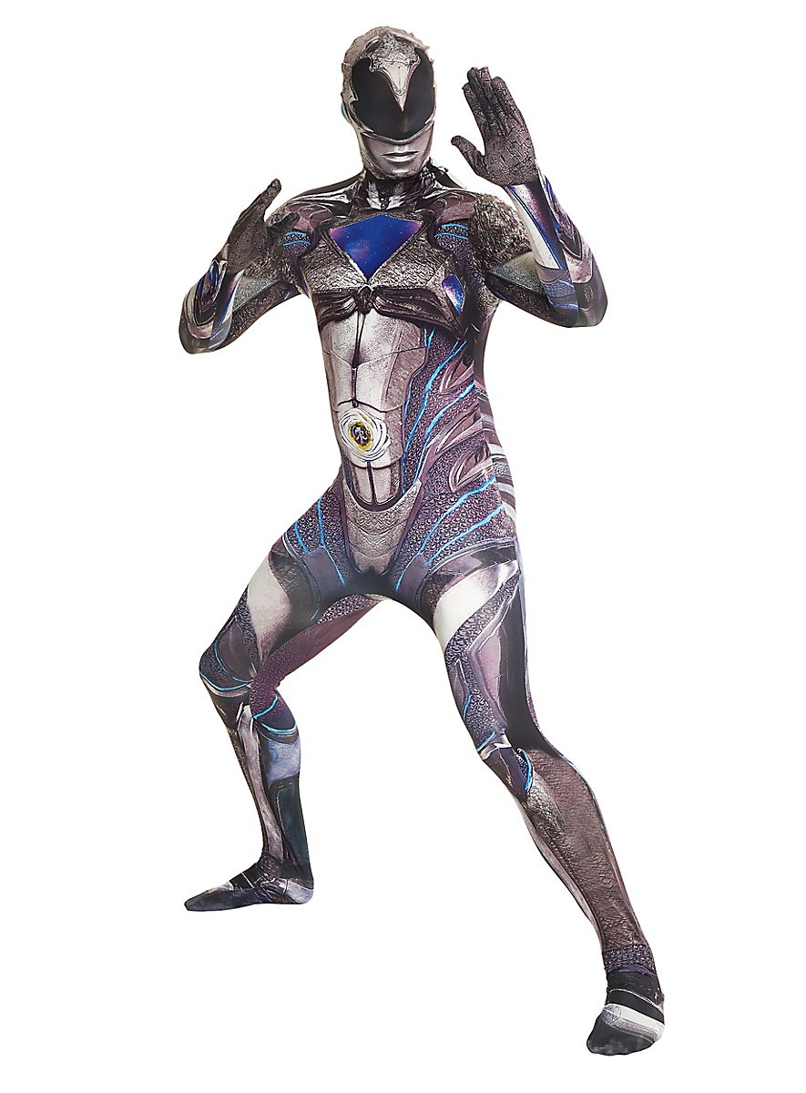 Morphsuit Power Rangers Movie costume nero intero - maskworld.com