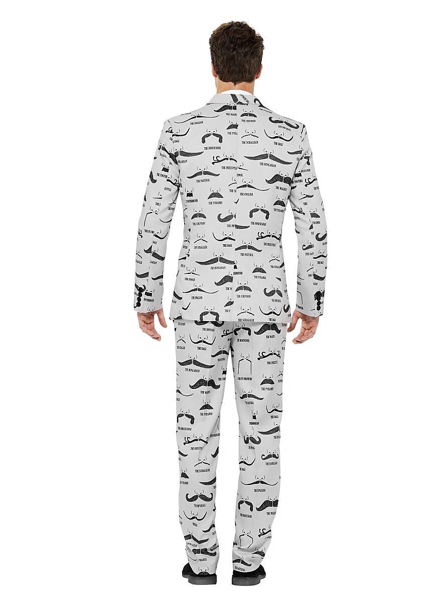 Moustache Suit Party Suit - maskworld.com