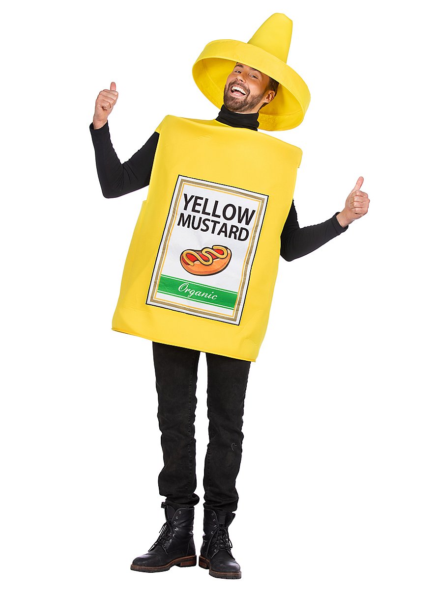 Mustard Bottle Costume - maskworld.com