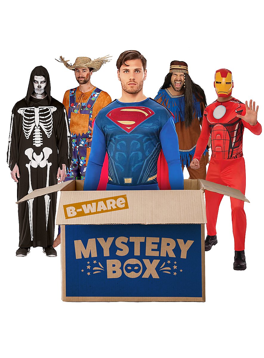 Mystery Box - 3 Surprise Costumes for Men B-goods - maskworld.com