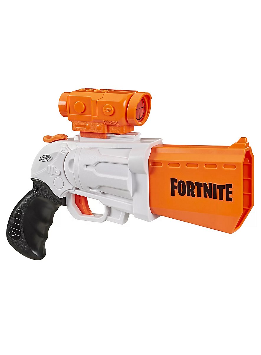 NERF - Fortnite SR (Revólver Con Mira Telescópica) - maskworld.com
