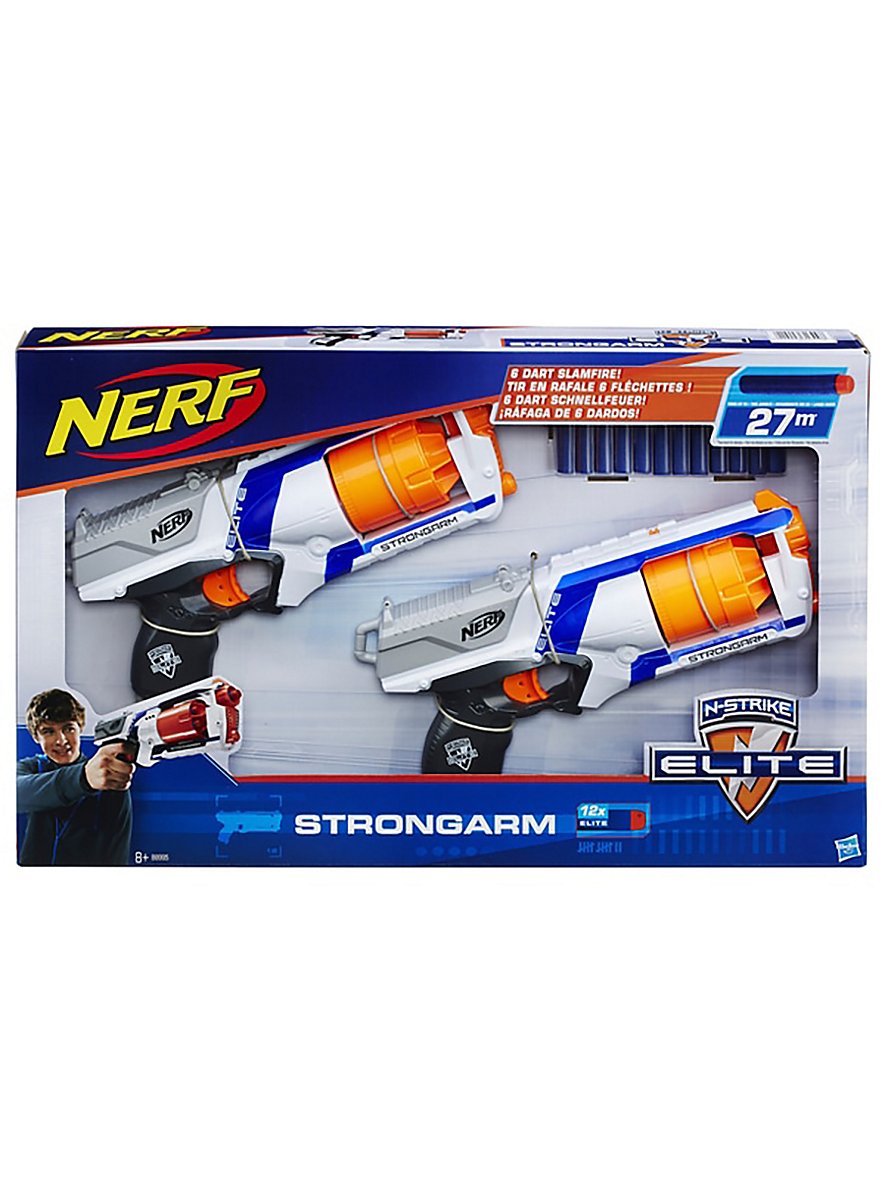 NERF - Kit revolver N-Strike Elite Strongarm - maskworld.com