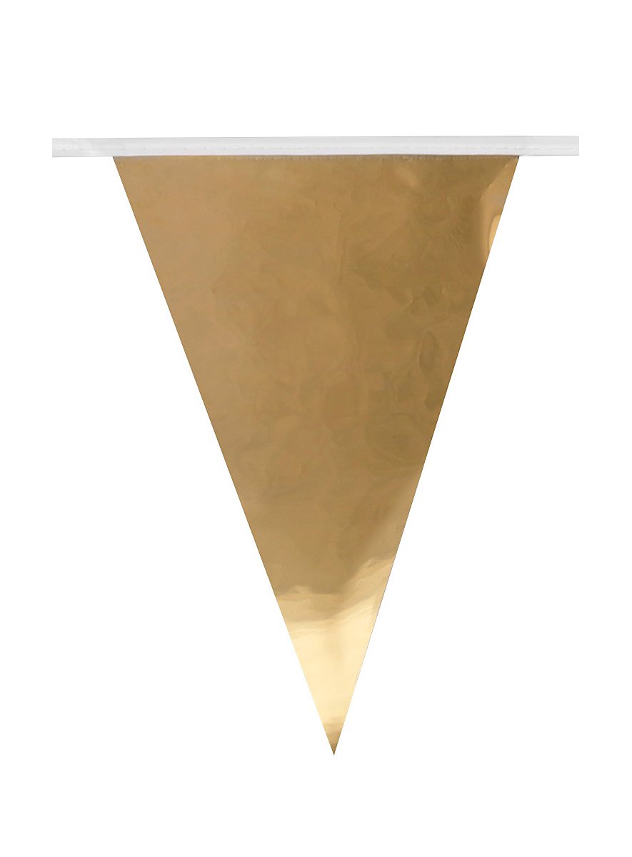 New Year's Eve pennant chain 4 metres - maskworld.com