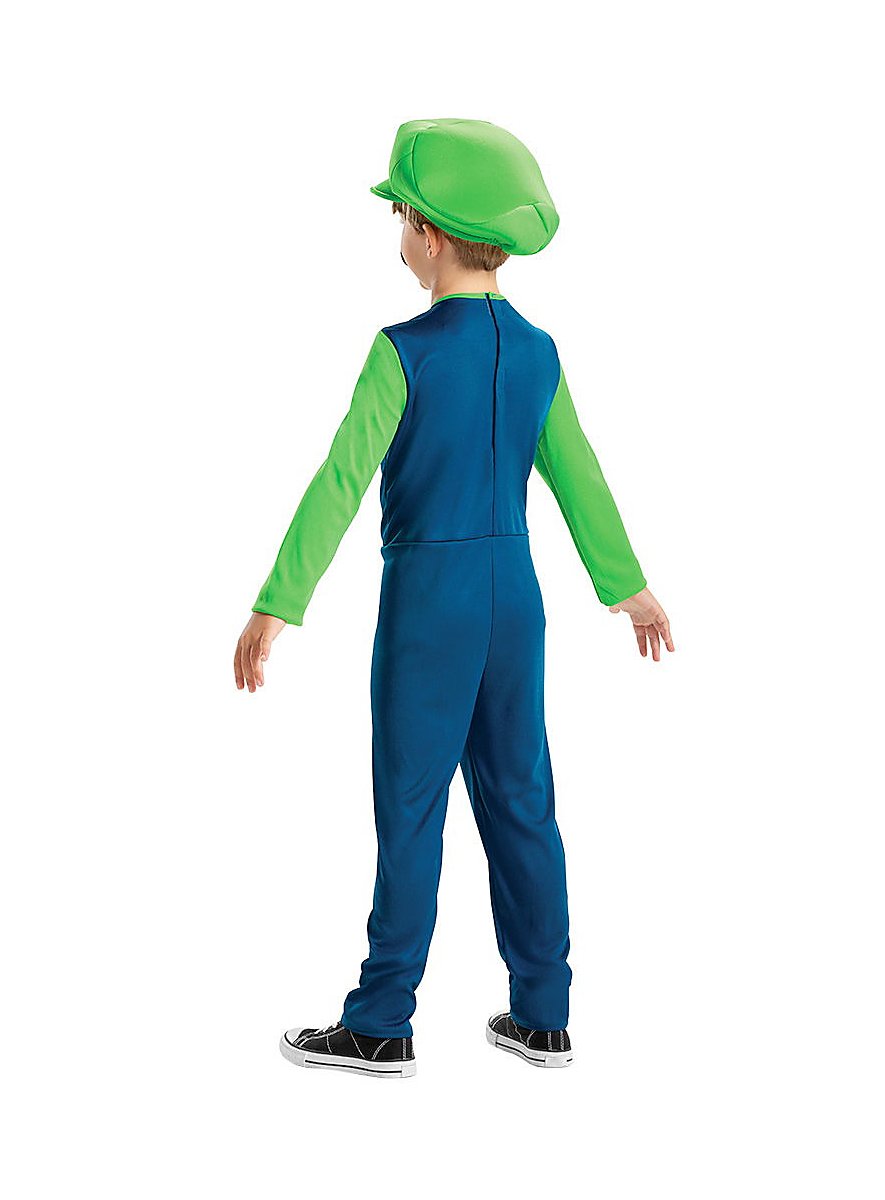 Nintendo - Déguisement Super Mario Luigi pour enfants - maskworld.com