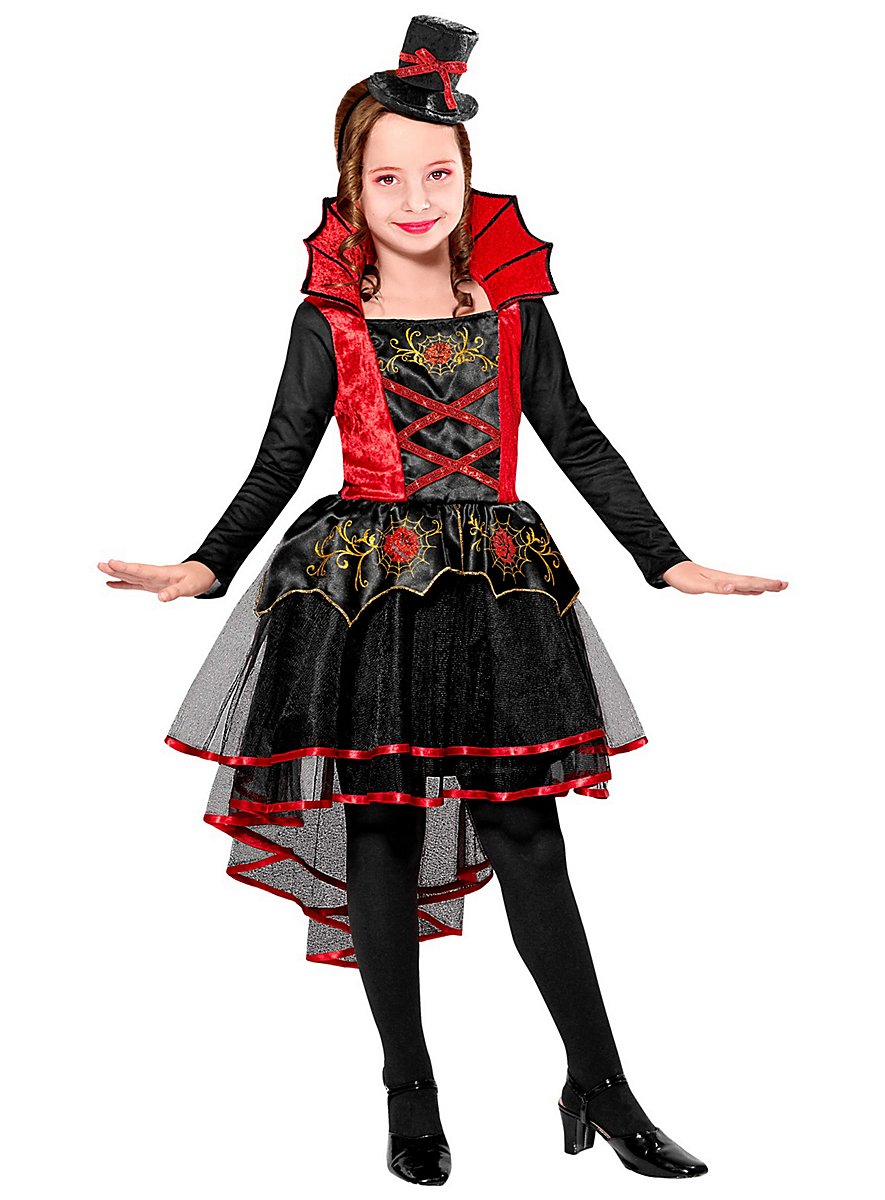 Noble vampire lady costume for children - maskworld.com
