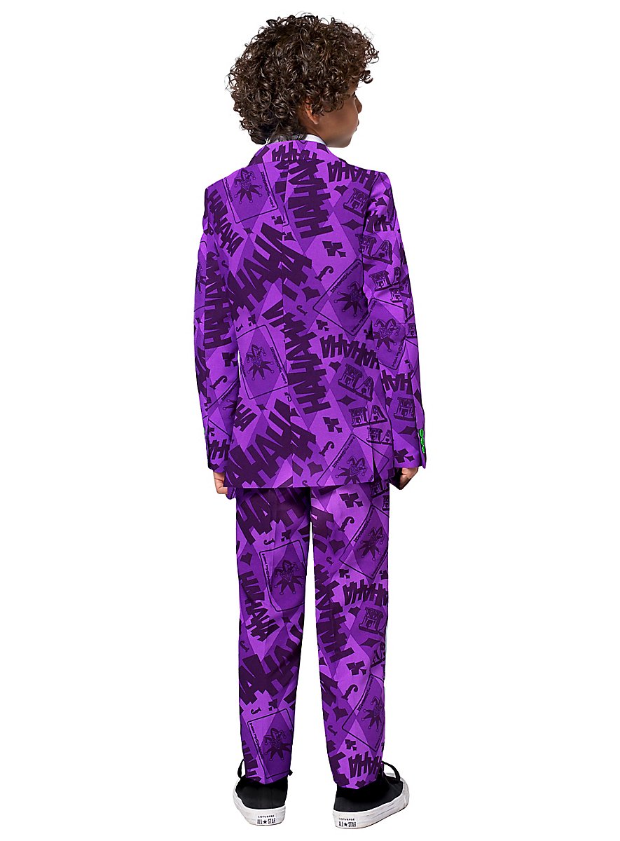OppoSuits Boys The Joker Suit for Kids - maskworld.com