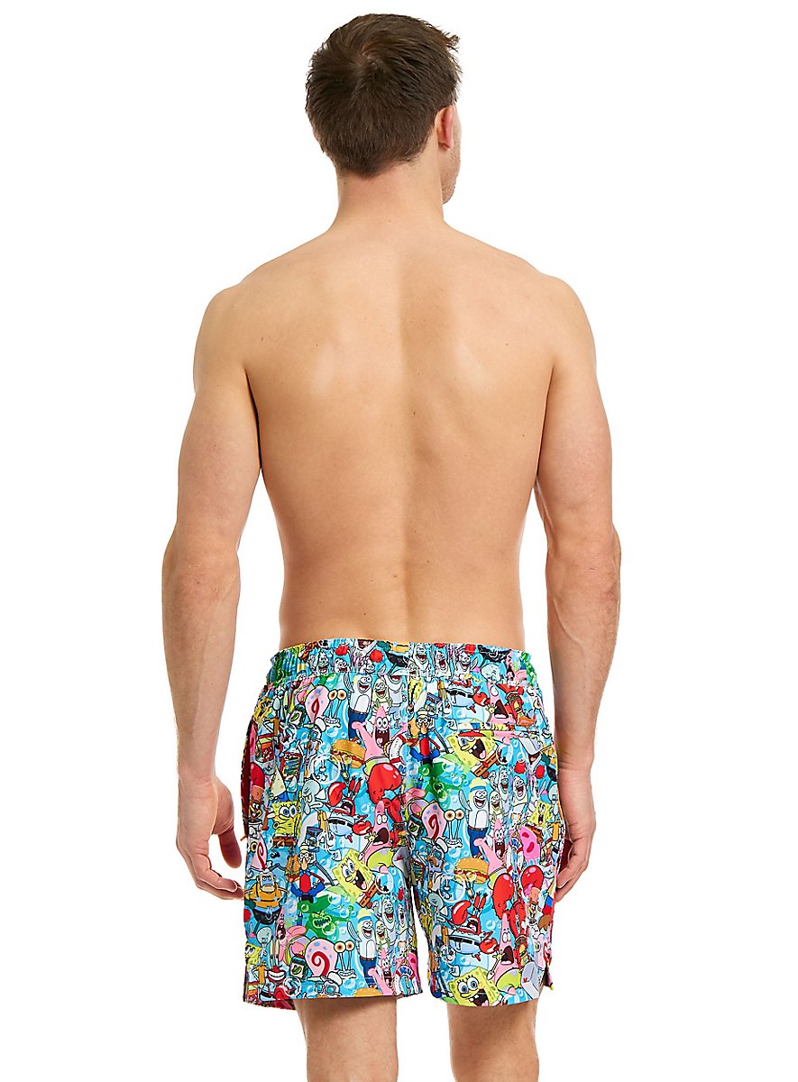 OppoSuits Spongebob Frenzy swimming trunks - maskworld.com