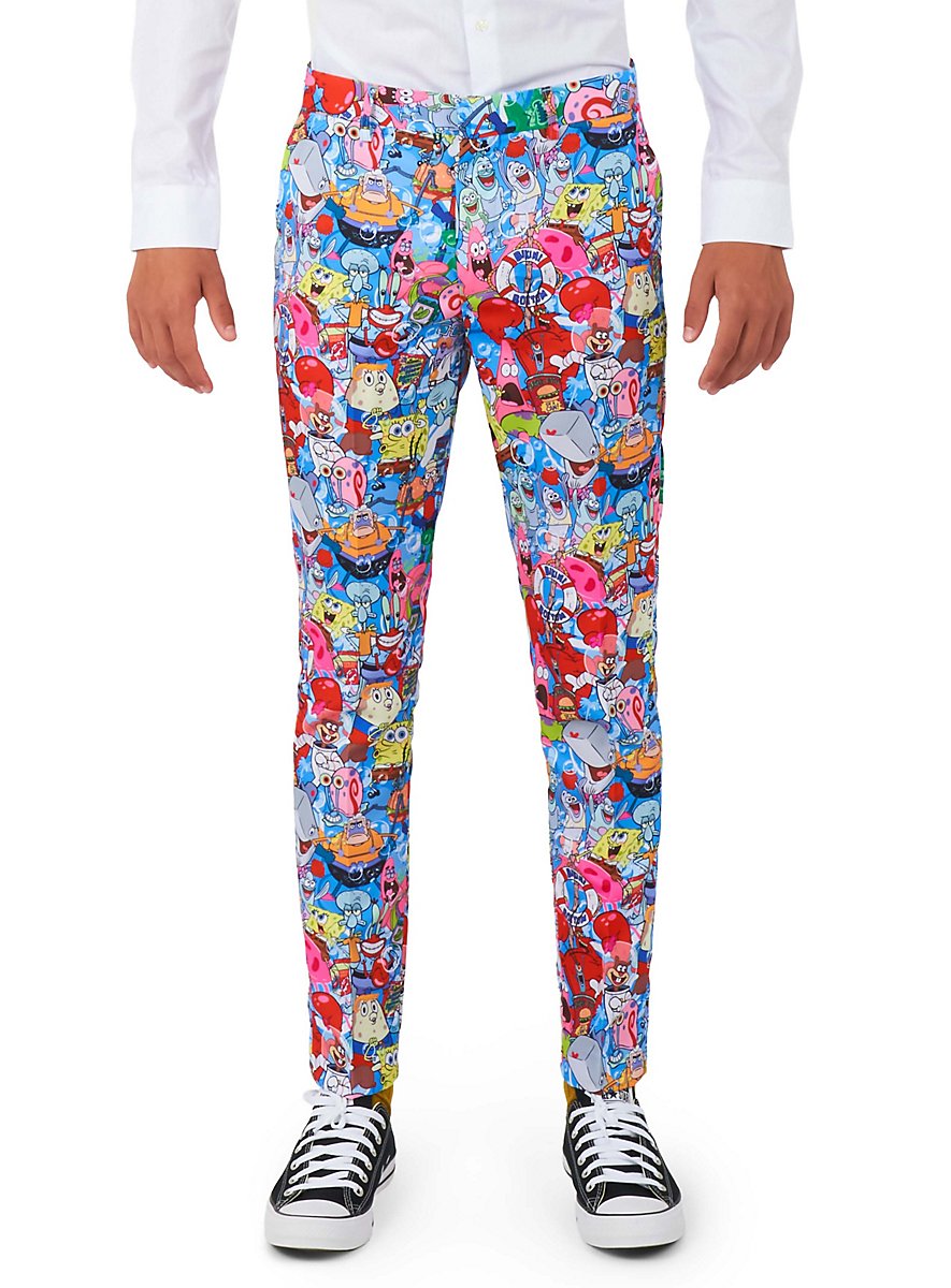 OppoSuits Teen SpongeBob Frenzy suit for teenagers - maskworld.com