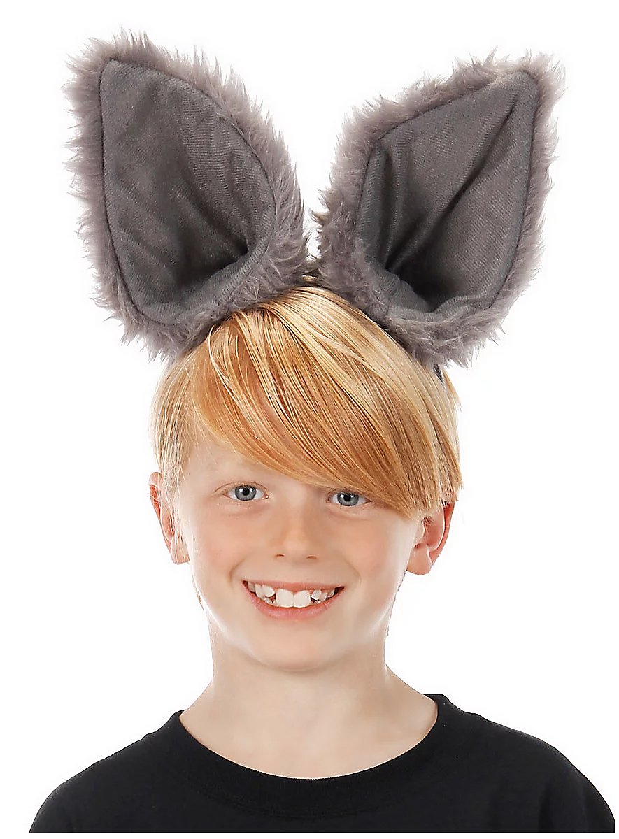 Orejas De Lobo XXL Para Niños - maskworld.com